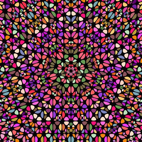 Abstract Colorful Geometrical Stone Mosaic Background Design Stock Vector Illustration Of