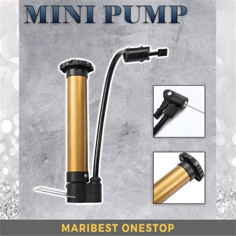 Universal Mini Air Pump Tyer Ball Tibe Pam Angin Tayar Tiub Bola Pum