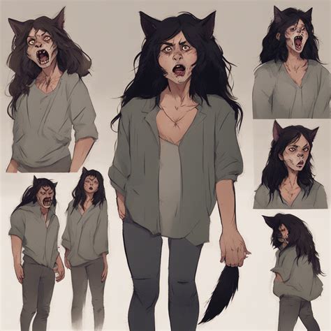 Girl To Werewolf Transformation Sequence By Stinkey10 On Deviantart