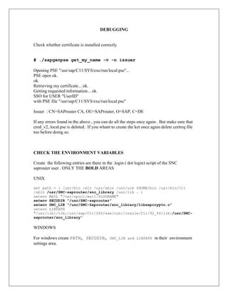 Sap Snc Configuration PDF