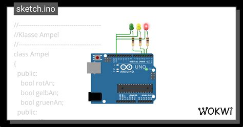 Ampel V0 Wokwi Esp32 Stm32 Arduino Simulator