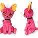 Cat Stuffed Animal Cat Plush Kawaii Plush Cat Plushie Cute Cat