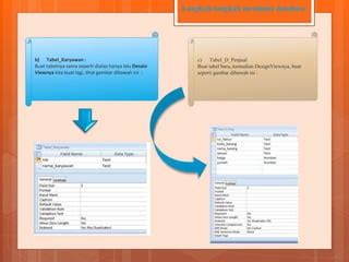 Cara Membuat Database Dengan Mudah Dan Simple PPTX