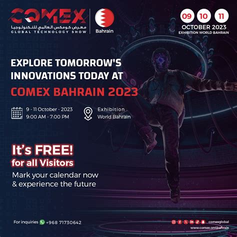 COMEX: Global Technology Show on LinkedIn: #comexbahrain #كومكس2023 ...
