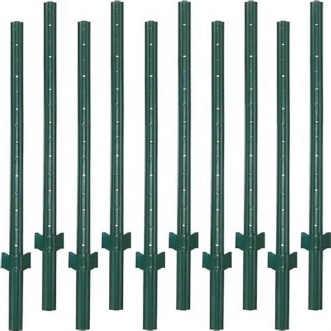 Silver Aluminium Steel Fence Post Sizedimension 50 Mm At Best Price