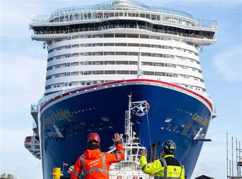 Carnivals Next New Ship Carnival Jubilee Is Heading Out To Sea For