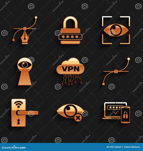 Set Cloud VPN Interface Invisible Or Hide Two Steps Authentication Bezier Curve Digital Door