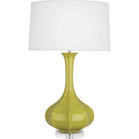 Robert Abbey Ci996 Pike 32 75 Inch 150 Watt Citron Table Lamp Portable