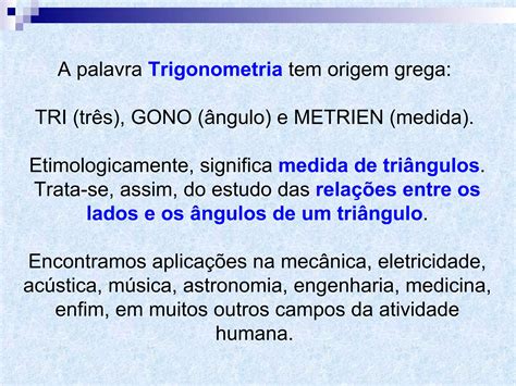RazÕes TrigonomÉtricas No TriÂngulo RetÂngulo Atividades De Matemática
