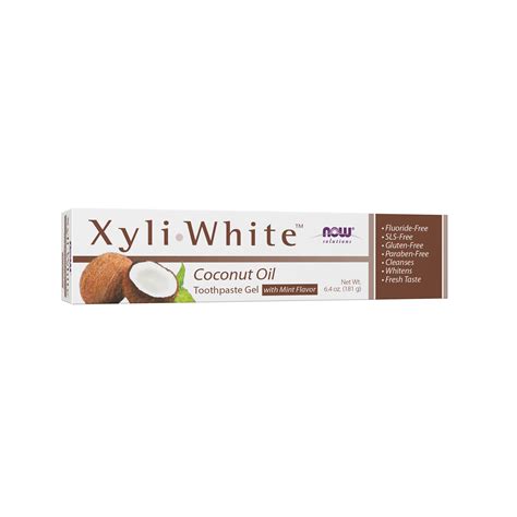 Now Solutions Xyliwhite Toothpaste Gel Coconut Oil Net Pharmacy