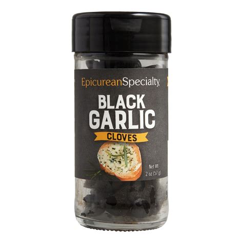 Epicurean Specialty Black Garlic Cloves 2 Oz