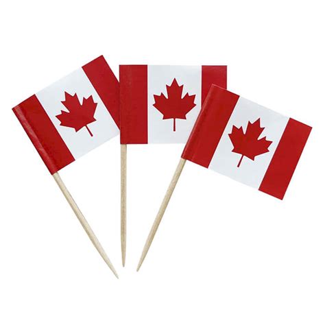 Canada Flag Toothpicks Flagtoothpicks