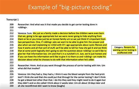 Getting Started With Inductive Content Analysis