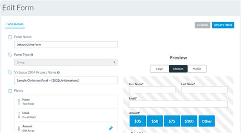 How Do I Designate A Volunteer Giving Form Donation T To A