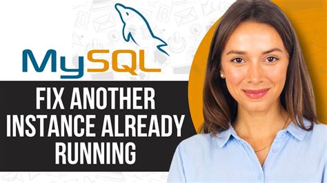 how to fix mysql port 3306 already in use error another instance