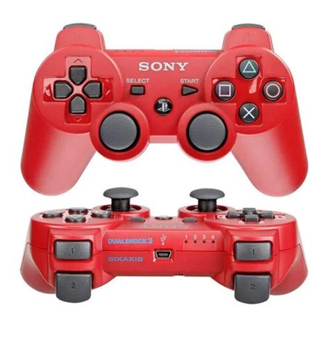 Беспроводной джойстик геймпад PS3 DualShock 3 Красный – фото, отзывы ...