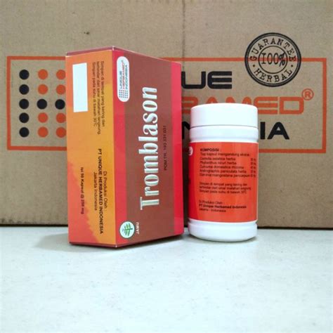 Jual Tromblason Herbal Trombosit Darah Rendah 50 Kapsul Shopee Indonesia