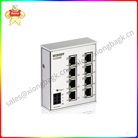 Cu2008 Beckhoff Ethernet Switch Other Xiamen Xiongba E Commerce Co Ltd