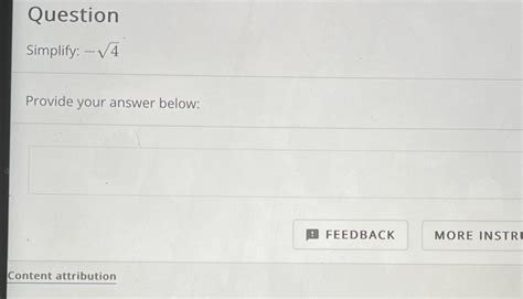 Solved Questionsimplify 42provide Your Answer