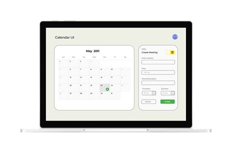 Calendar Ui Web Design By Codingshaggy On Dribbble