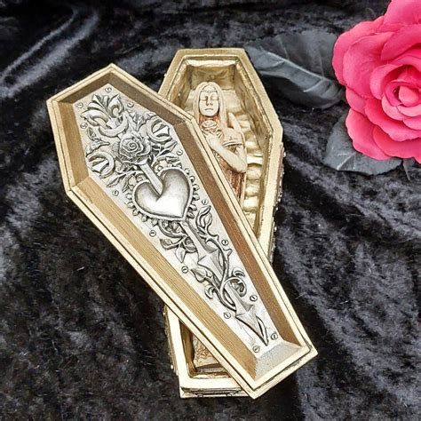 Bride Of The Dark Kiss Casket Box And Figurine Etsy Portugal