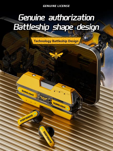 Transformers Tf T01 Wireless Low Latency Tws Bluetooth Earphone With