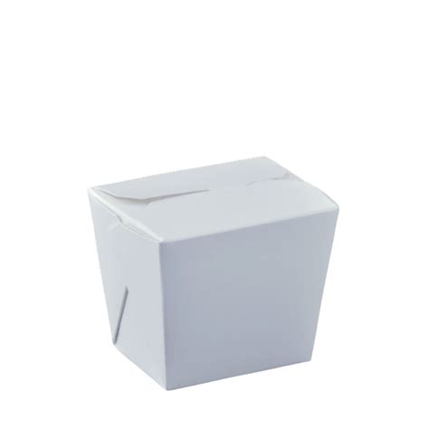 Noodle Food Pail White 16oz 450pcs Chem Pack