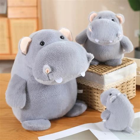 Humorous Hippo Squishy Plushies