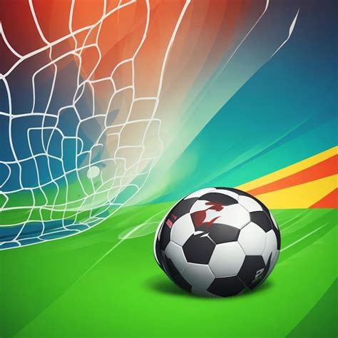 Premium Ai Image Vector Soccer Background