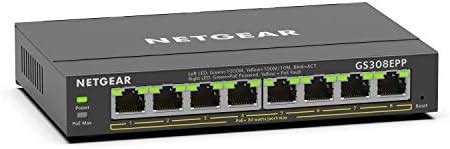 Amazon Com NETGEAR Port Gigabit Ethernet Unmanaged Switch GS Home Network Hub Office