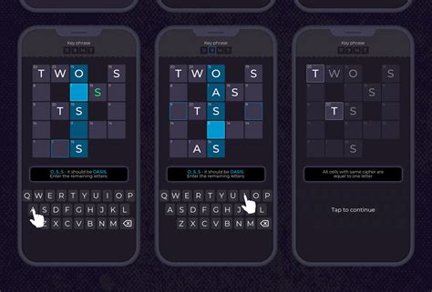 Enigma Words Puzzle Game Uiux Design On Behance