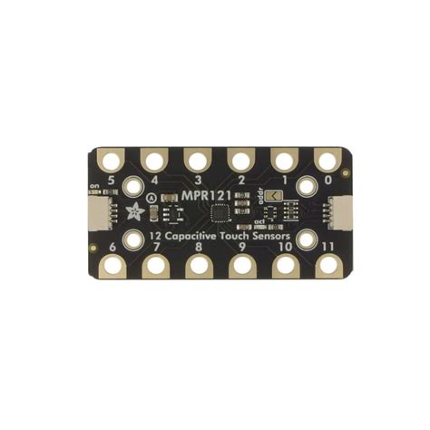 stemma qt mpr121 12 key capacitive touch sensor gator module with 12