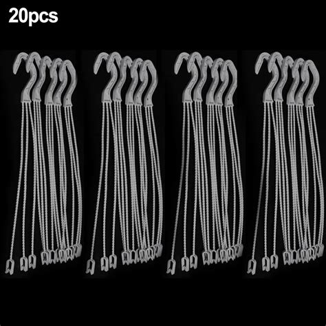 36mm Potted Flower Pot Plastic Hook Flower Stand Hook Plant Pot Hanger 20pcs