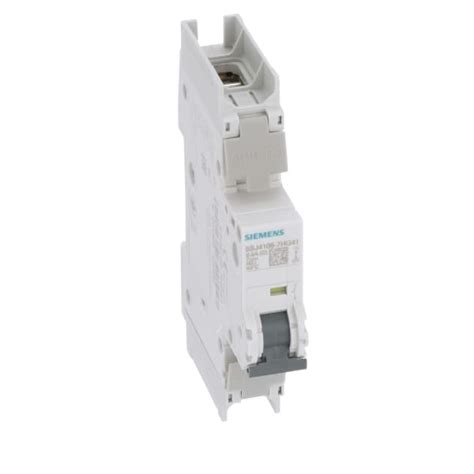 Siemens - 5SJ4105-7HG41 - Miniature Circuit Breaker 5SJ4 1P 240V 0.5A ...