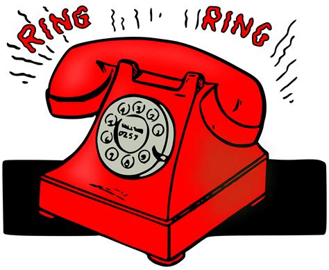 Red Circle Mobile Phones Email Symbol Telephone Call Logo Clip