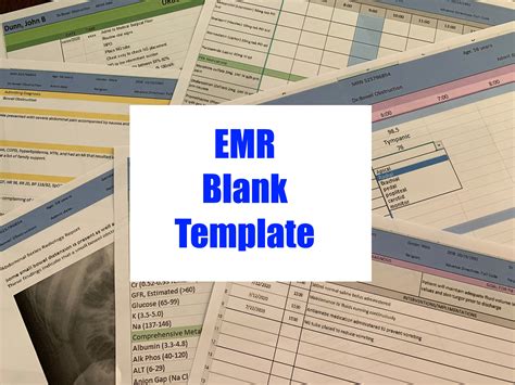Free Emr Templates