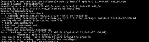 docs remove the apisix rpm package installation · issue 5647 · apache
