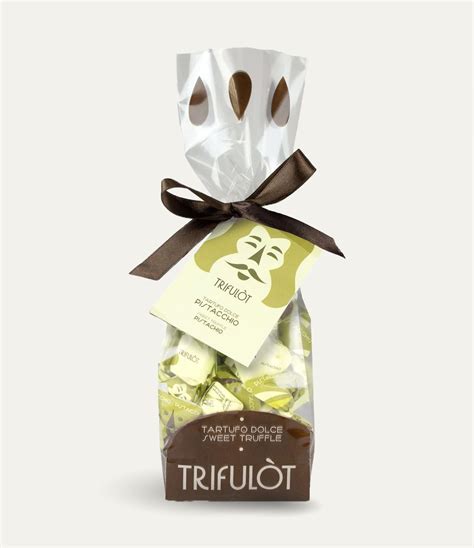 Бонбони Сладки Трюфели с шамфъстъков пралин 180 гр • Дар от Боговете