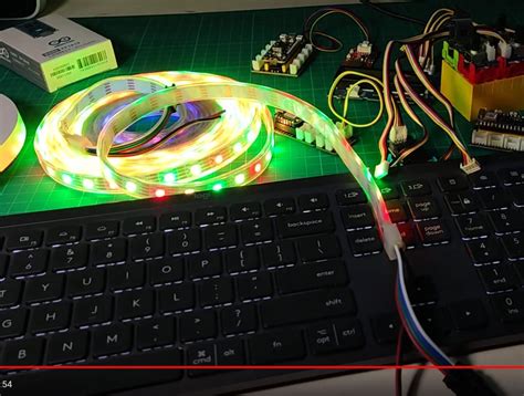 Menggerakkan Jalur 300 Led Rgb Menggunakan Maker Nano Rp2040 Sidikmy