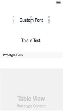 Set Custom Fonts Using Ttf File To Your IOS App