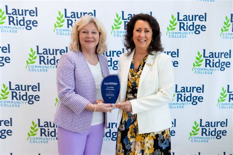 Laurel Ridge Bestows Its Annual Alumni Award On Cynthia Schneider