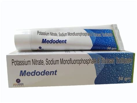 Potassium Nitrate Medicated Toothpaste For Adults Packaging Size 50 Gm At ₹ 105 Piece In