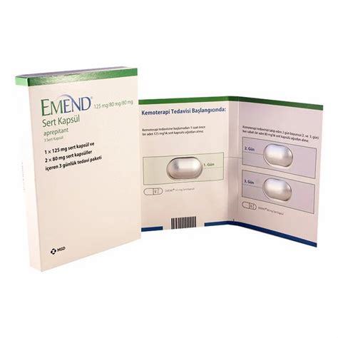 Emend 125 80mg Capsule At Best Price In New Delhi Id 2854274008312