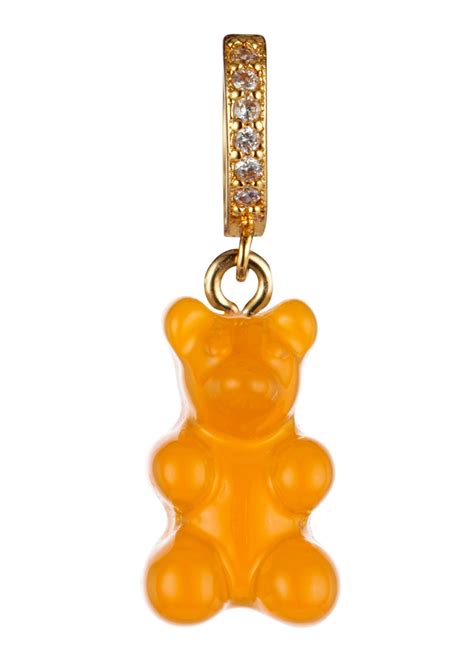 Nostalgia Bear Pendant Pave Connector Fanta 017 Shop