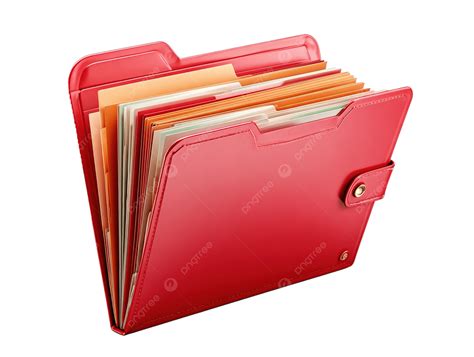 Clipart Red Folder