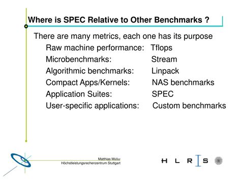PPT SPEC Benchmarks For Large Systems PowerPoint Presentation Free Download ID