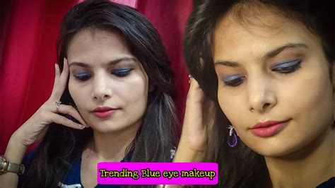 Trending Blue Eyes Makeup Look 😻 Tutorial Budget Makeovers Youtube