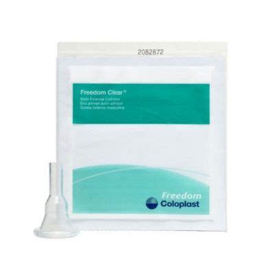 Coloplast Freedom Clear Advantage Male External Condom Catheter