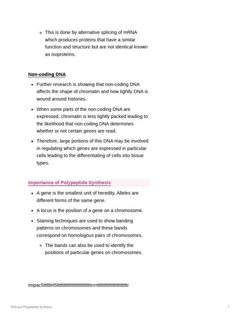 Dna And Polypeptide Synthesis Pdf