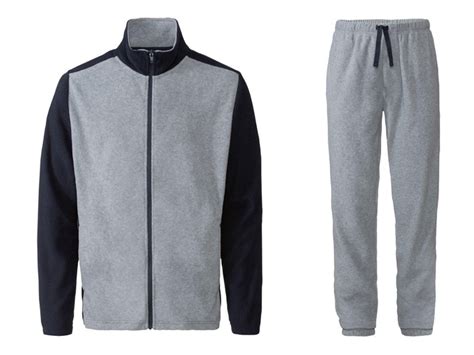 Костюм чоловічий домашній флісовий теплий Livergy S 46 сірий арт 2786 от продавца Snmoda в